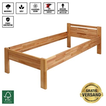 Einzelbetten 90x200 Fr Senioren